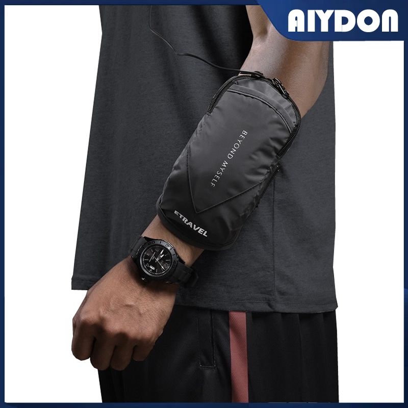 AIYDON Running Arm Bag Running Jogging Arm Package Pouch Bag Universal ...