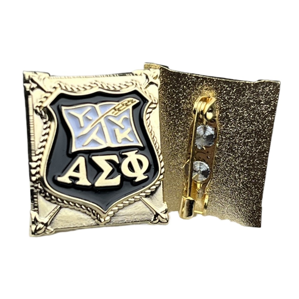 Alpha Sigma Phi Seal Enamel Collar Pin Brooch Pin Size 1 Inch | Shopee ...
