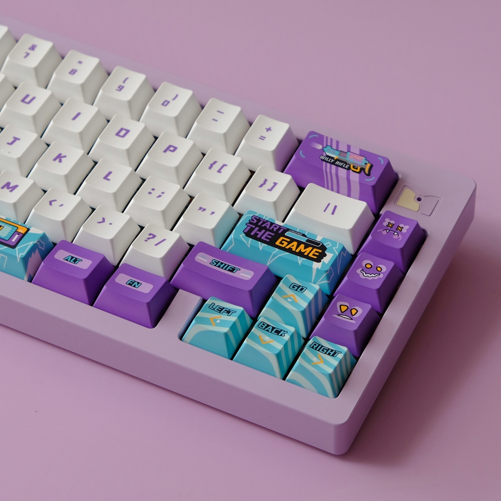 151 Keys Video Game Keycaps Cherry Profile PBT Dye Sublimation Keycap ...