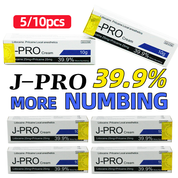5/10PCS J-Pro Anesthesia Numbing Cream Before Tattoo Care Cream Gel J ...