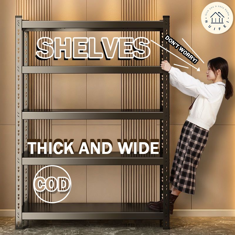 Steel Rack Boltless Rack 5 Layer Heavy Duty Stante Grocery Rack ...