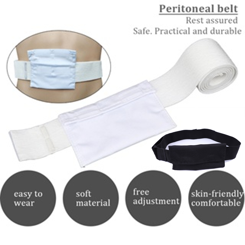 Catheter fixing strap Abdominal dialysis tube fixing belt Abdominal ...