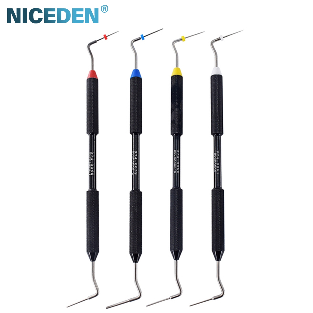 NICEDEN 4pcs/Set Dental root canal filler Endo Hand Plugger Fill ...