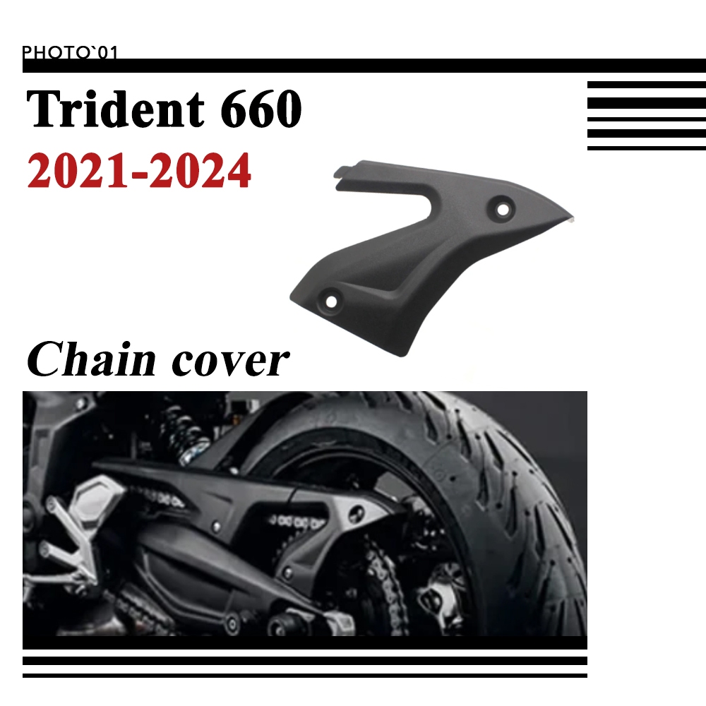 PSLER For TRIUMPH Trident660 Trident 660 Chain Guard Swingarm Cover ...