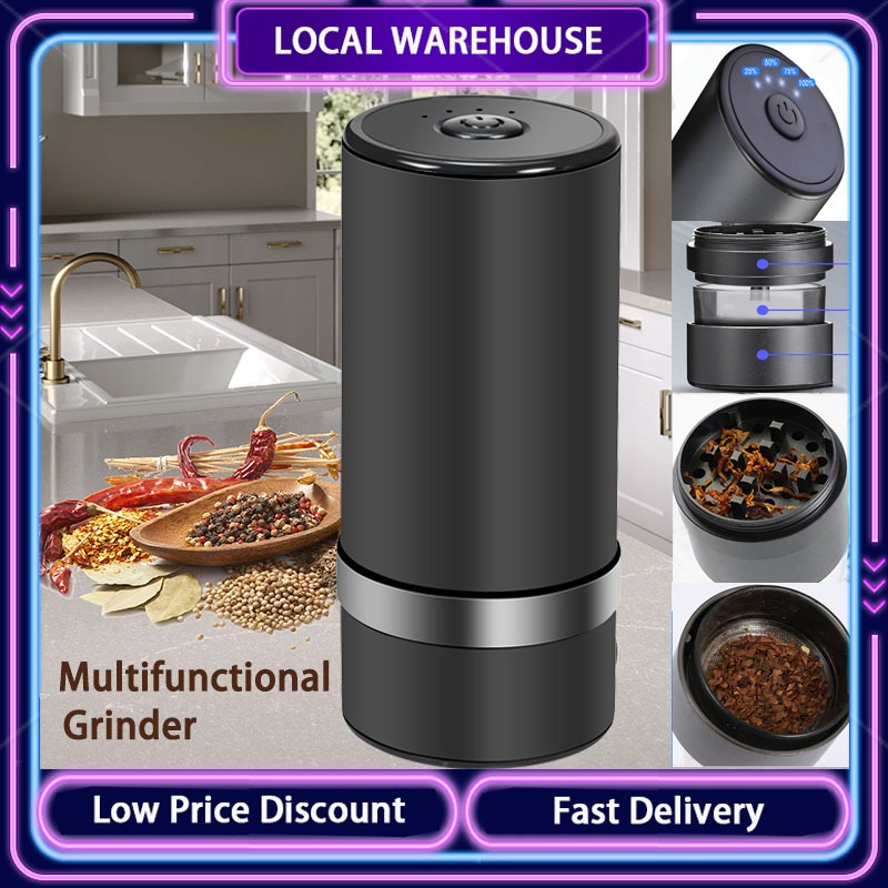 JOUGE Electric Grinder Large Capacity Spice Grinder Coffee Beans Nuts ...