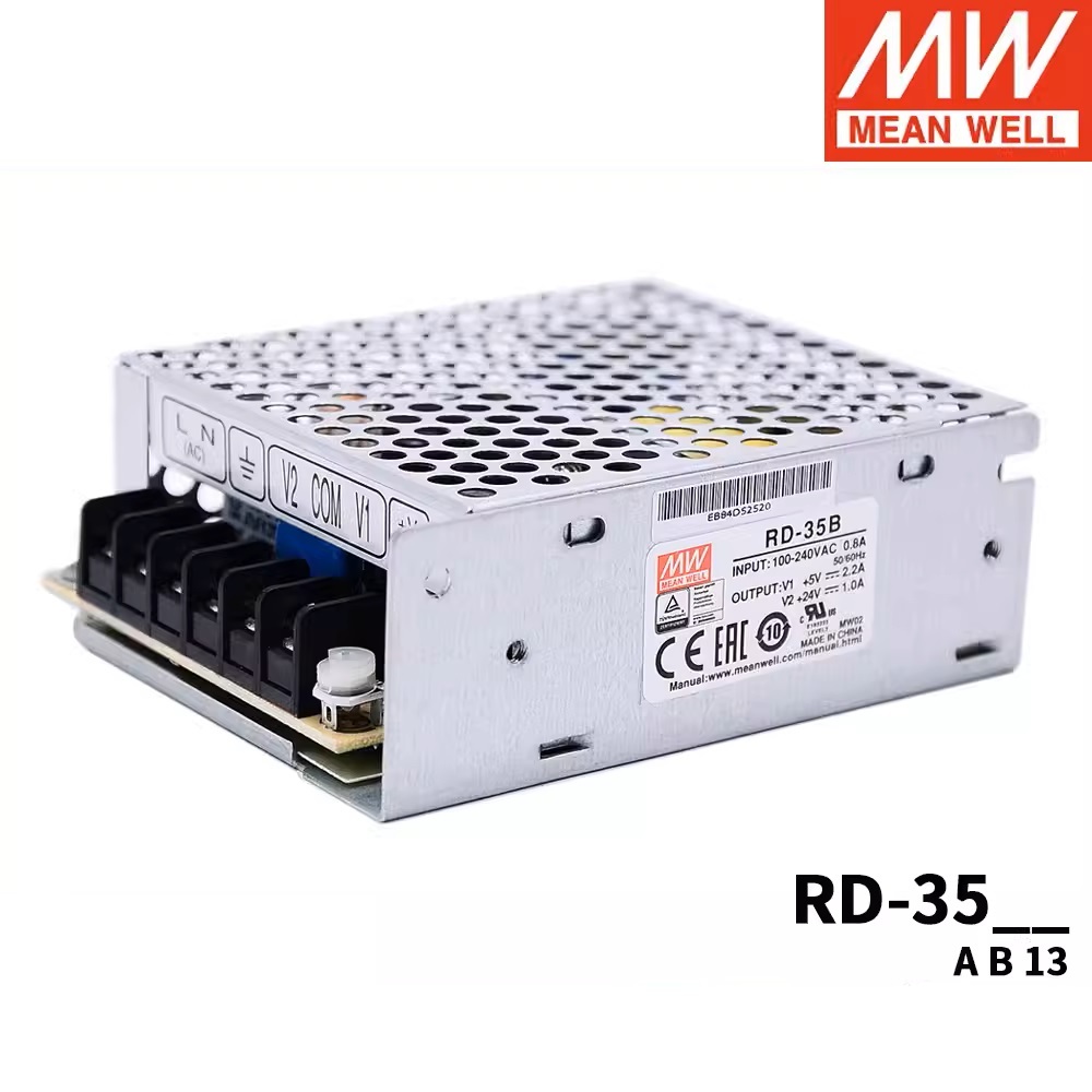 MEAN WELL RD-35 RD-35A RD-35B RD-3513 35W Dual Output Switching Power ...