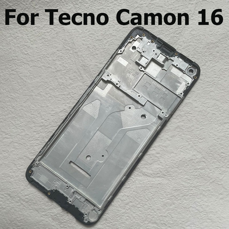 NEW For Tecno Camon 16 CE7 Front Housing LCD Screen Frame Cover Bezel ...