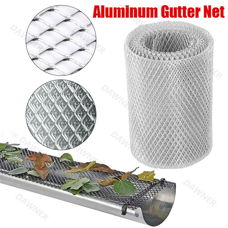 15cm×6m Aluminum Anti-Falling Net Mesh Strainer Filter Leaf Guard For ...
