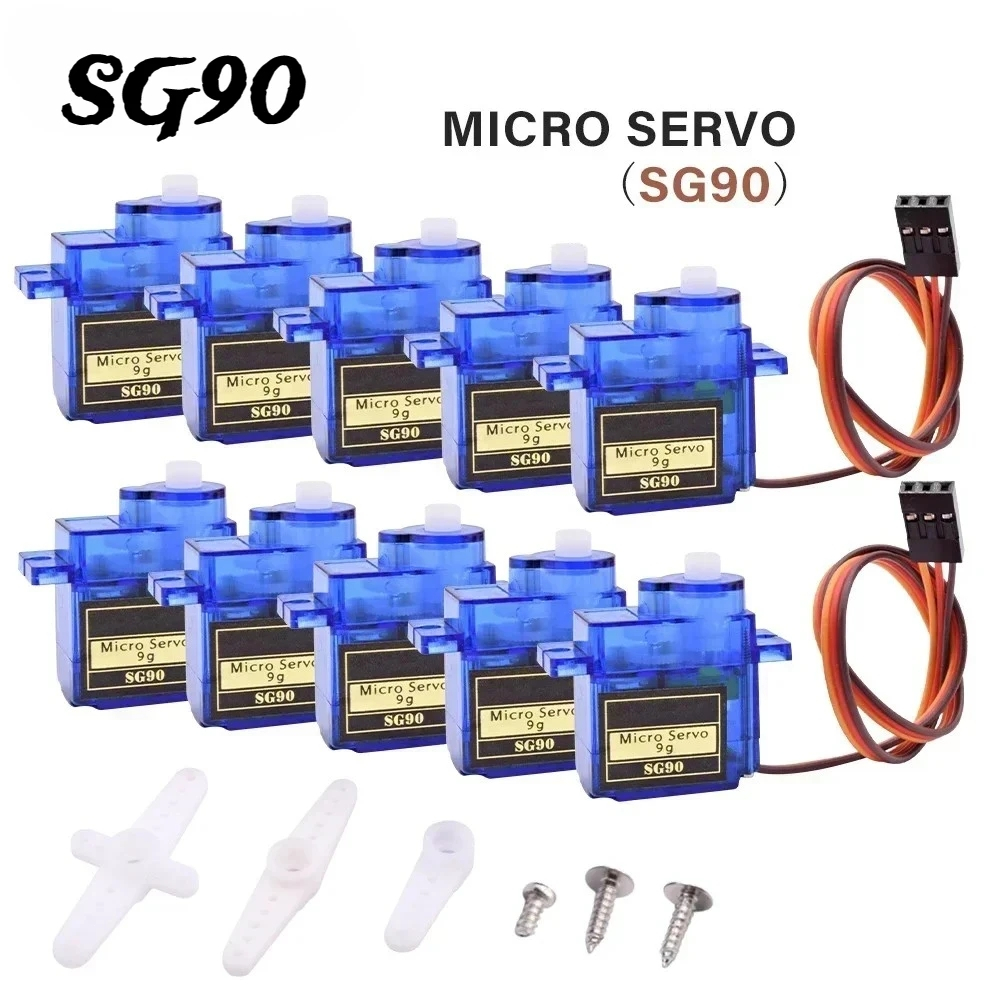 Arduino Analog Micro Servo Motor SG90 9G For RC Servomotor Car Toy Airplane Helicopter Aircraft ...