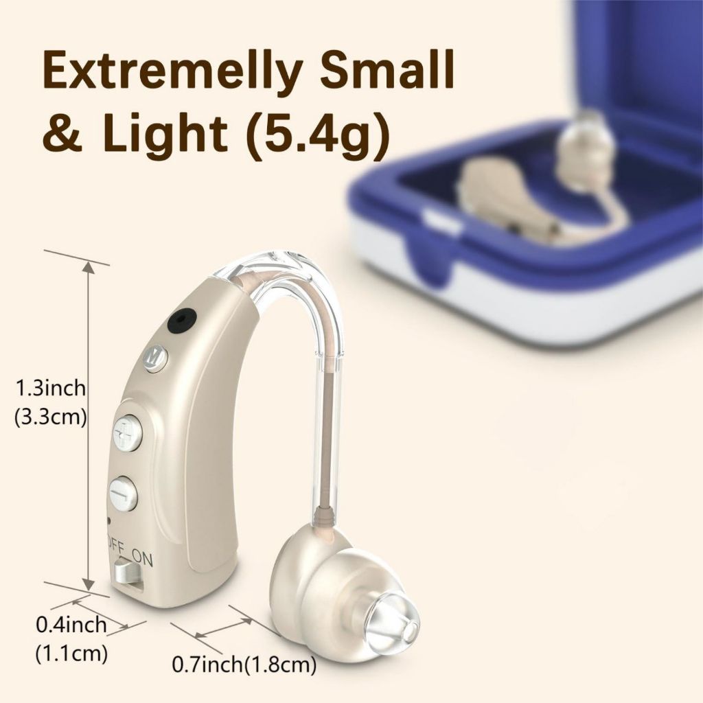 Digital Rechargeable Hearing Aids Intelligent Amplifier 1710 Audiphone ...