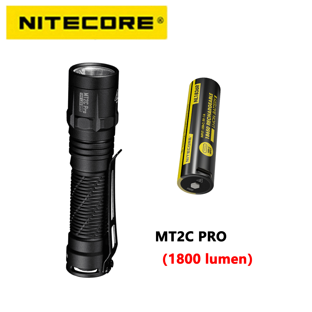 NITECORE MT2C PRO NiteLab UHi 20 LED 1,800 Lumens 520 Meters Including ...