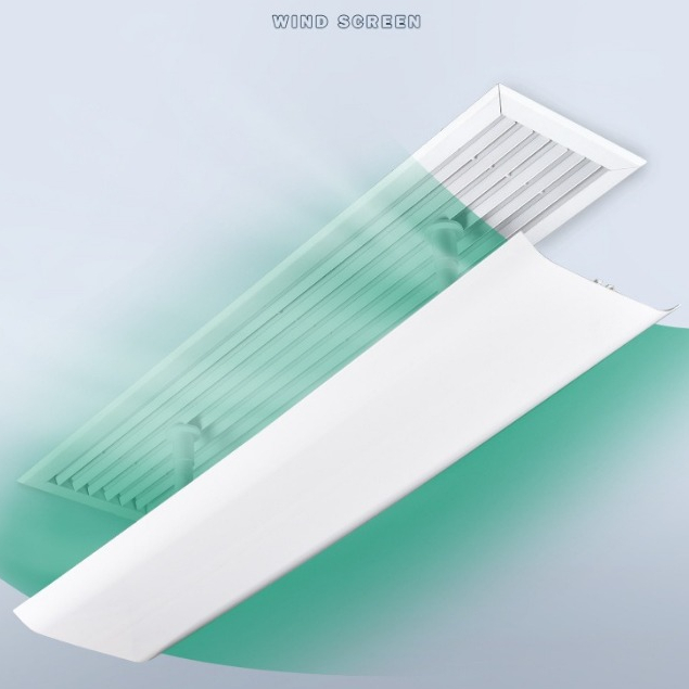 Air Con Deflector Window Type Central Louvre Windscreen Anti-Direct ...