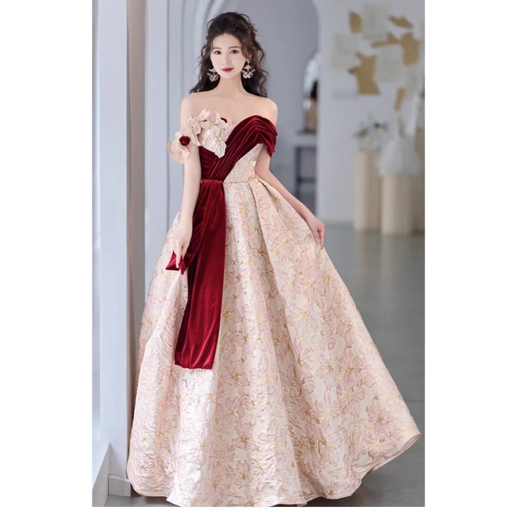 EAGLELY Formal Banquet Evening Dress Elegant 2024 New High End French ... EAGLELY Formal Banquet Evening Dress Elegant 2024 New High End French ...