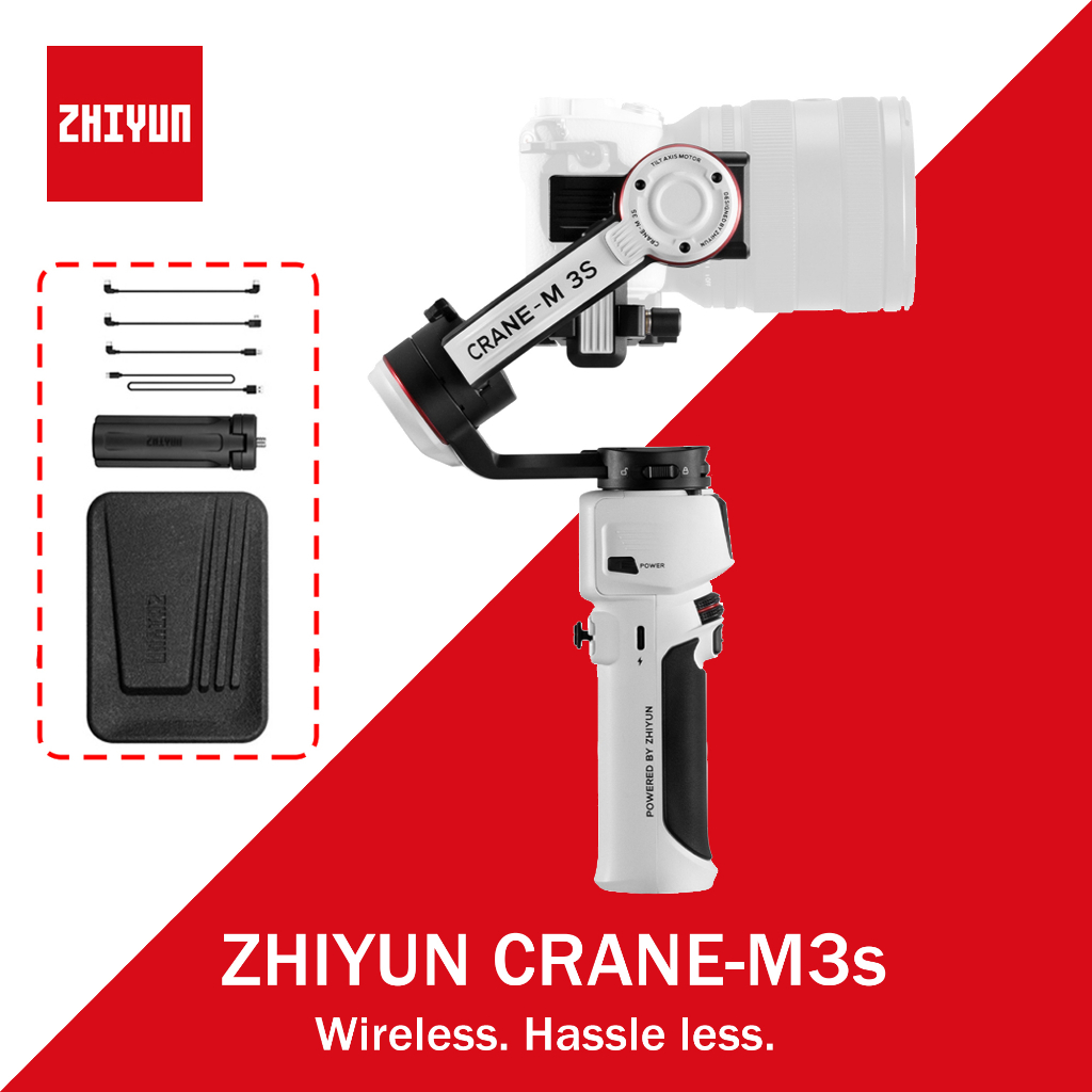ZHIYUN Crane M3S Camera Gimbal Stabilizer Handheld Quick Release for ...