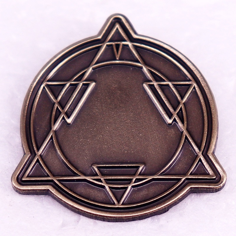 Alchemy Enamel Pin Anime Fullmetal Alchemist Metal Badge Backpack ...