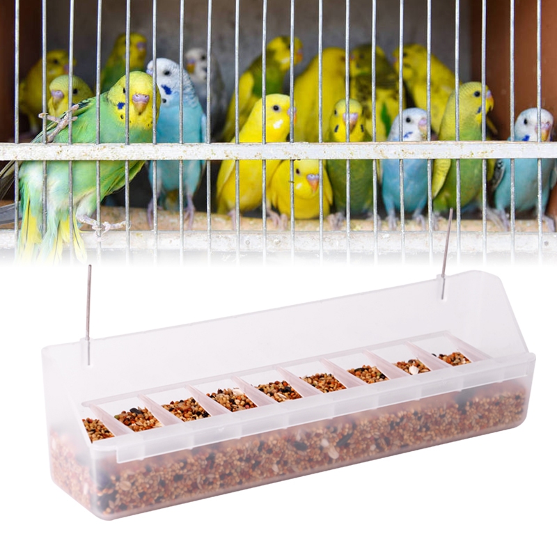 1Pcs Pigeon Feeder Removable 6 Slots Hanging Chicken Feeder Trough ...
