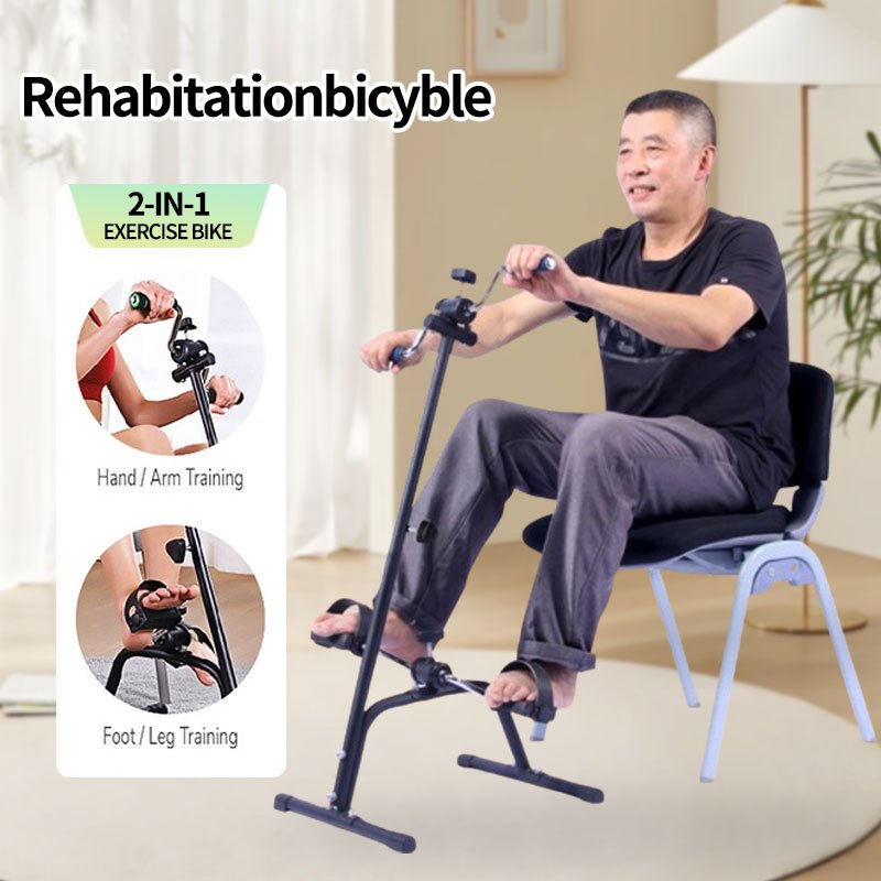 Rehabilitation Bicycle Fitness Exercise Bicycle Arm and Leg/Foot ...