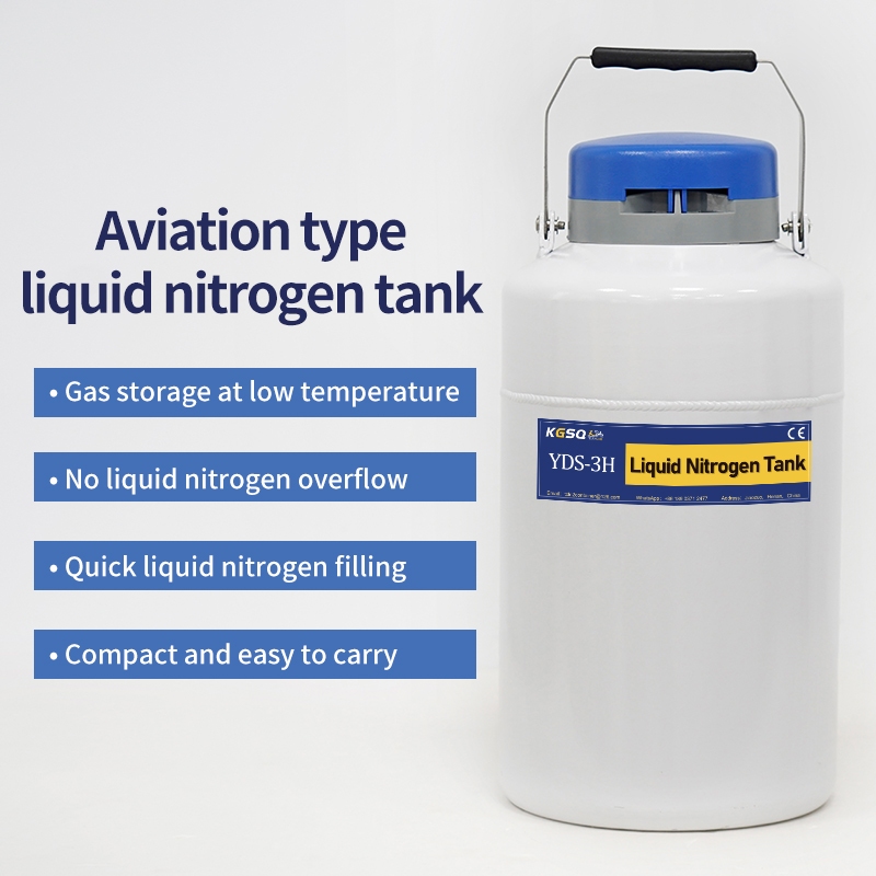 Vapor Phase Liquid Nitrogen Tank Air Transportation Portable Nitrogen ...