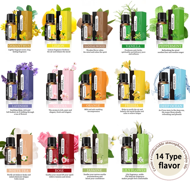 10ml Humidifier oil Essential oil Water Aromatherapy Water Soluble Pure ...