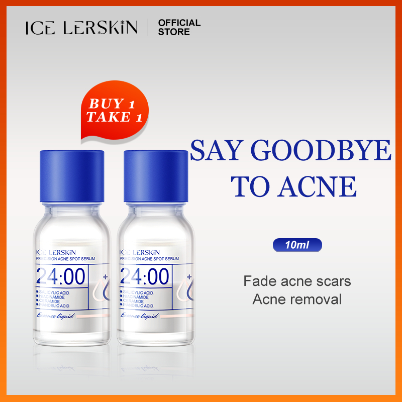 【FDA approved】ICE LERSKIN Acne Essence Salicylic Acid Anti-acne Serum ...