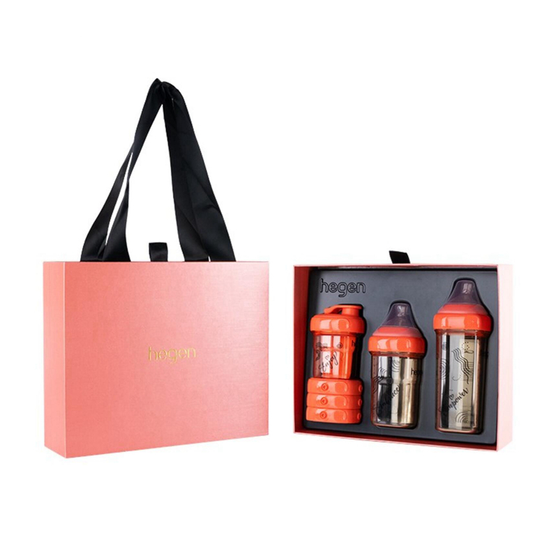 Hegen PCTO Triple E Collection & Basic Starter Kit PPSU Feeding Bottle - Newborn Gift Set ...