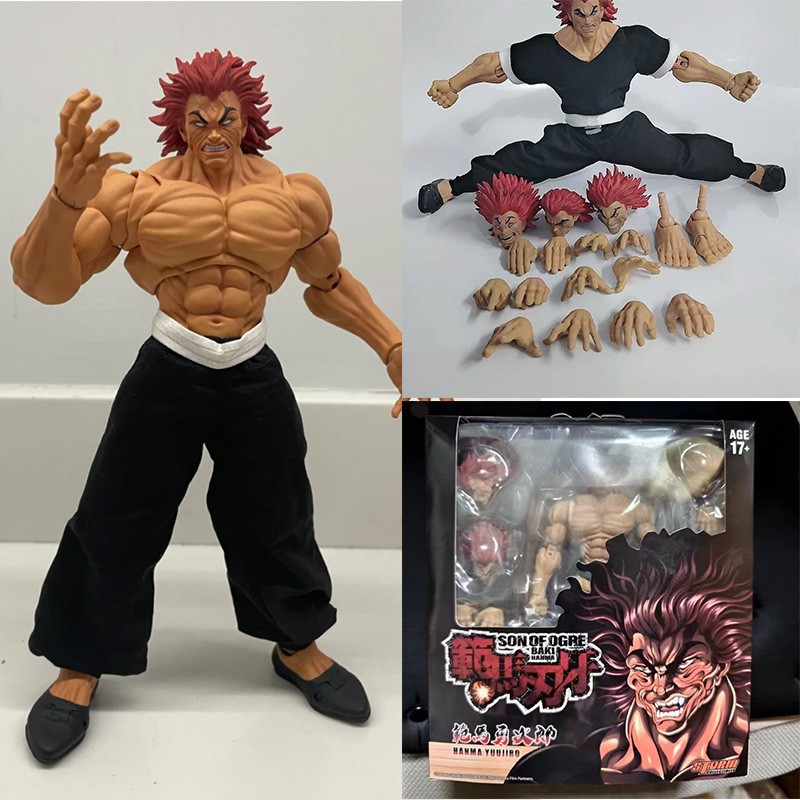 Storm Toys St 112 Yujiro Hanma Baki Hanma Dolls Articulado Model Collectibles Son Of Ogre Baki