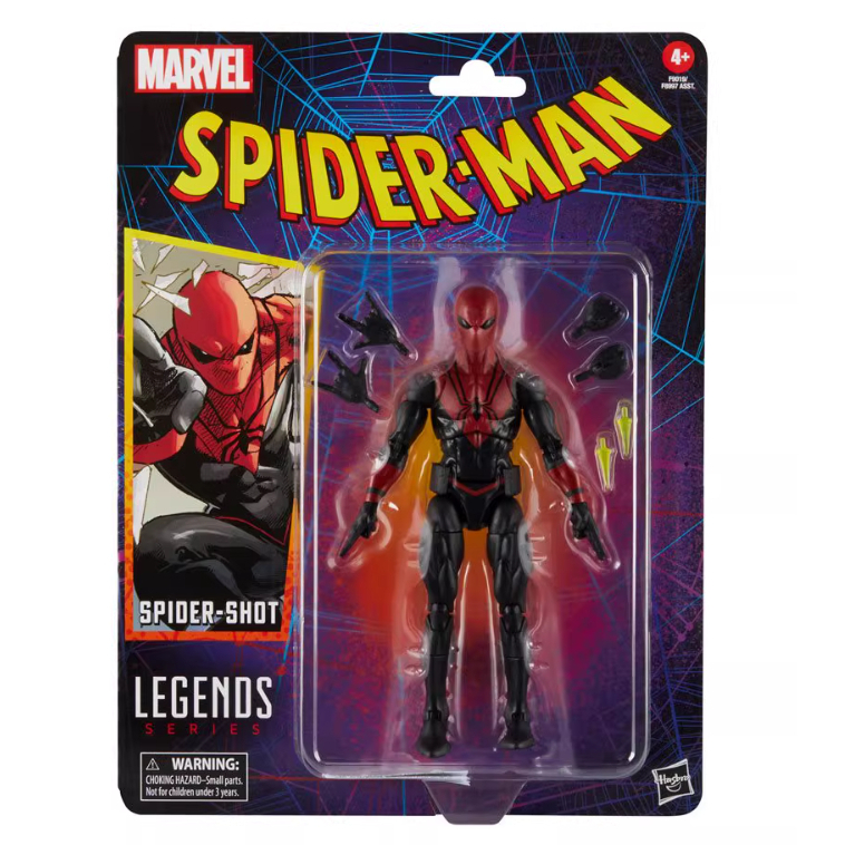 Hasbro Marvel Legends Spider-Man Spider-Shot 6 Inches | Shopee Philippines