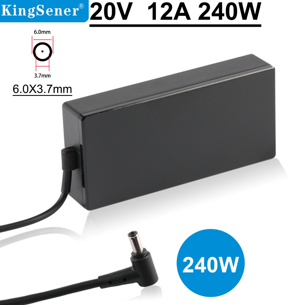 20V 12A 240W Laptop Charger For ASUS ROG - ADP-240EB B AC Adapter Power ...