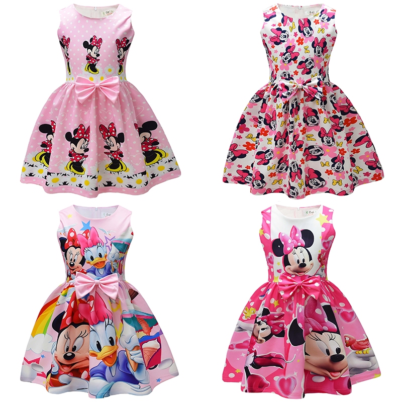 New Product Minnie Mouse Same Style Princess Dress Girl Show Dress ...
