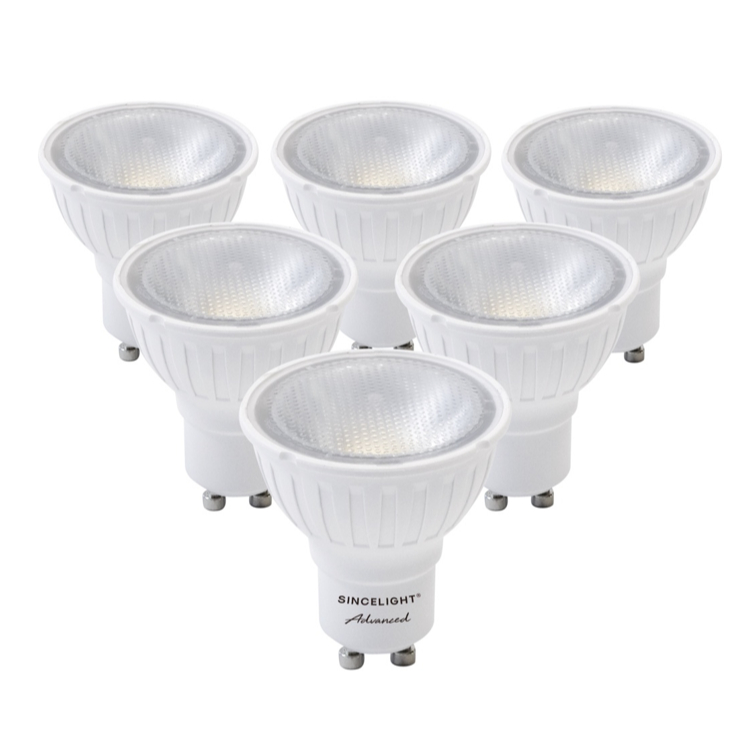 SINCELIGHT Dimmable PAR16 Reflector LED Light Bulb Lamp with GU10 Base ...