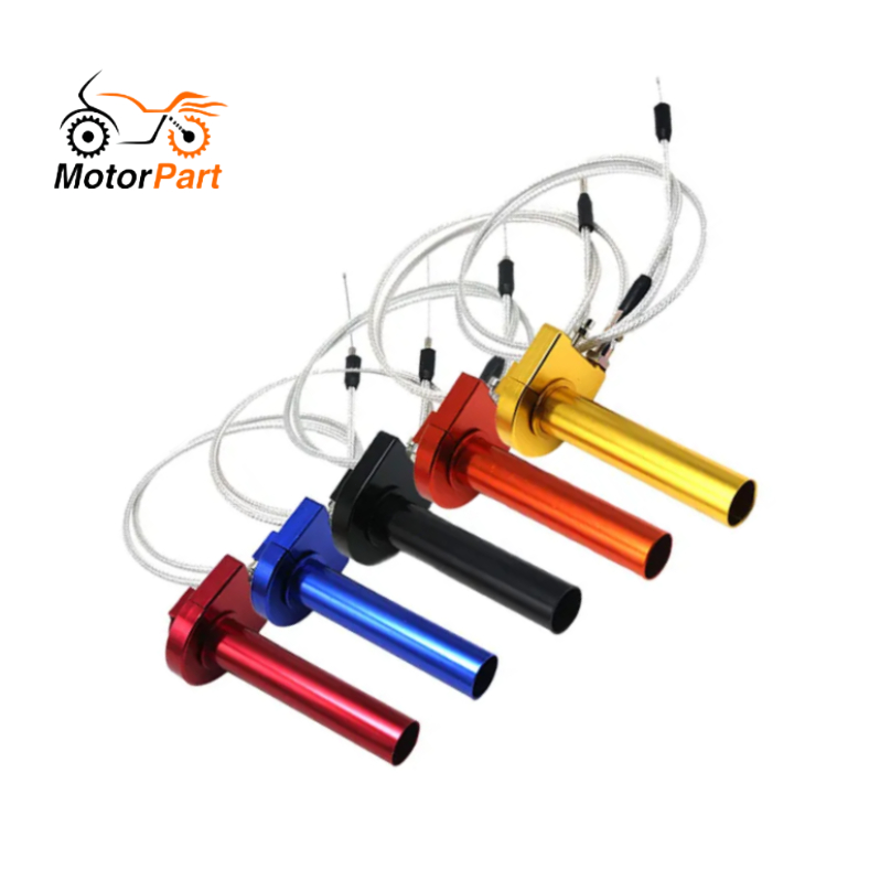 MOTOPARTS SHOP Motorcycle 7/8" 22mm Aluminum Throttle Grip Twist Quick ...