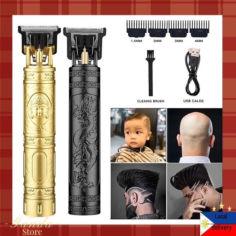 Professional Hair Clippers Haircut Rechargeable Razor Trimmer ...