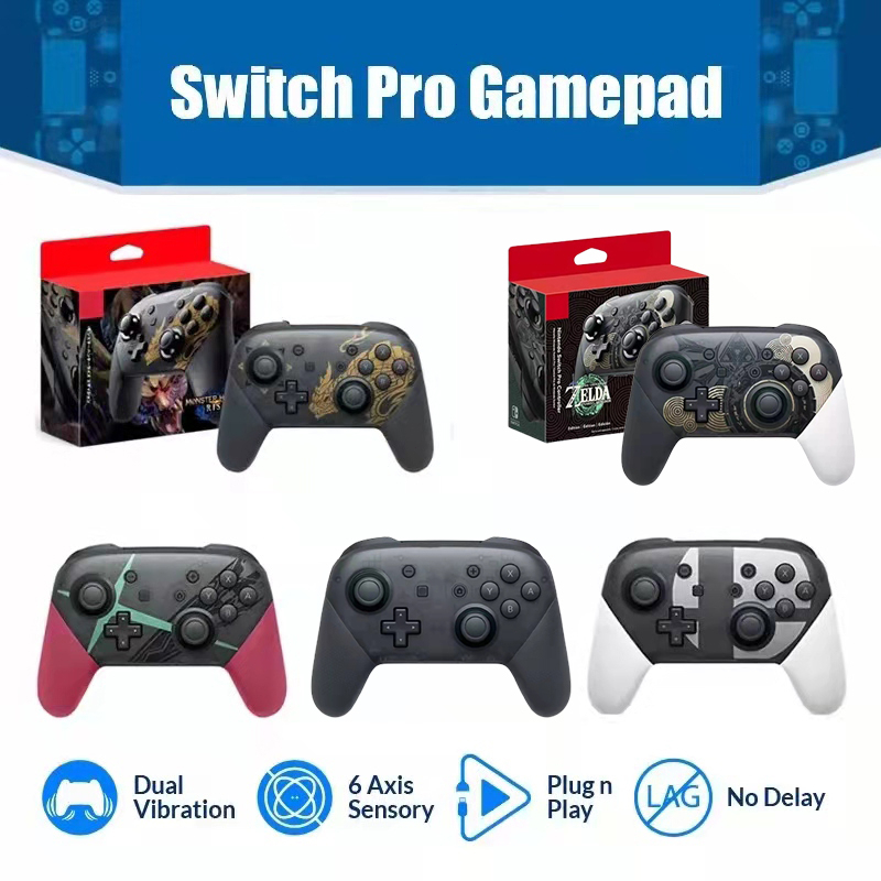 Switch Controller for Nintendo Joycon Pro Controller with Mario,Motion ...