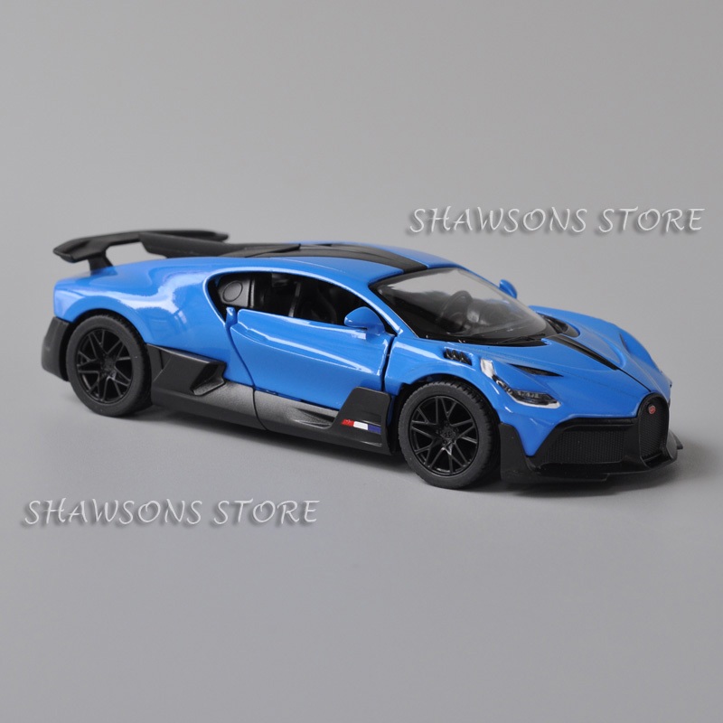 Kinsmart 1:36 Scale Diecast Model Car Toy Bugatti Divo Pull Back ...