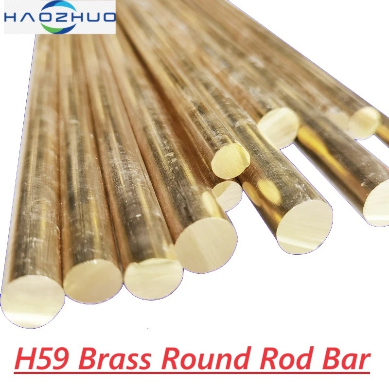 H59 Brass Rod Diameter 1/2/2.5/3/4/5/6mm Solid Round Rod Bar Lathe ...