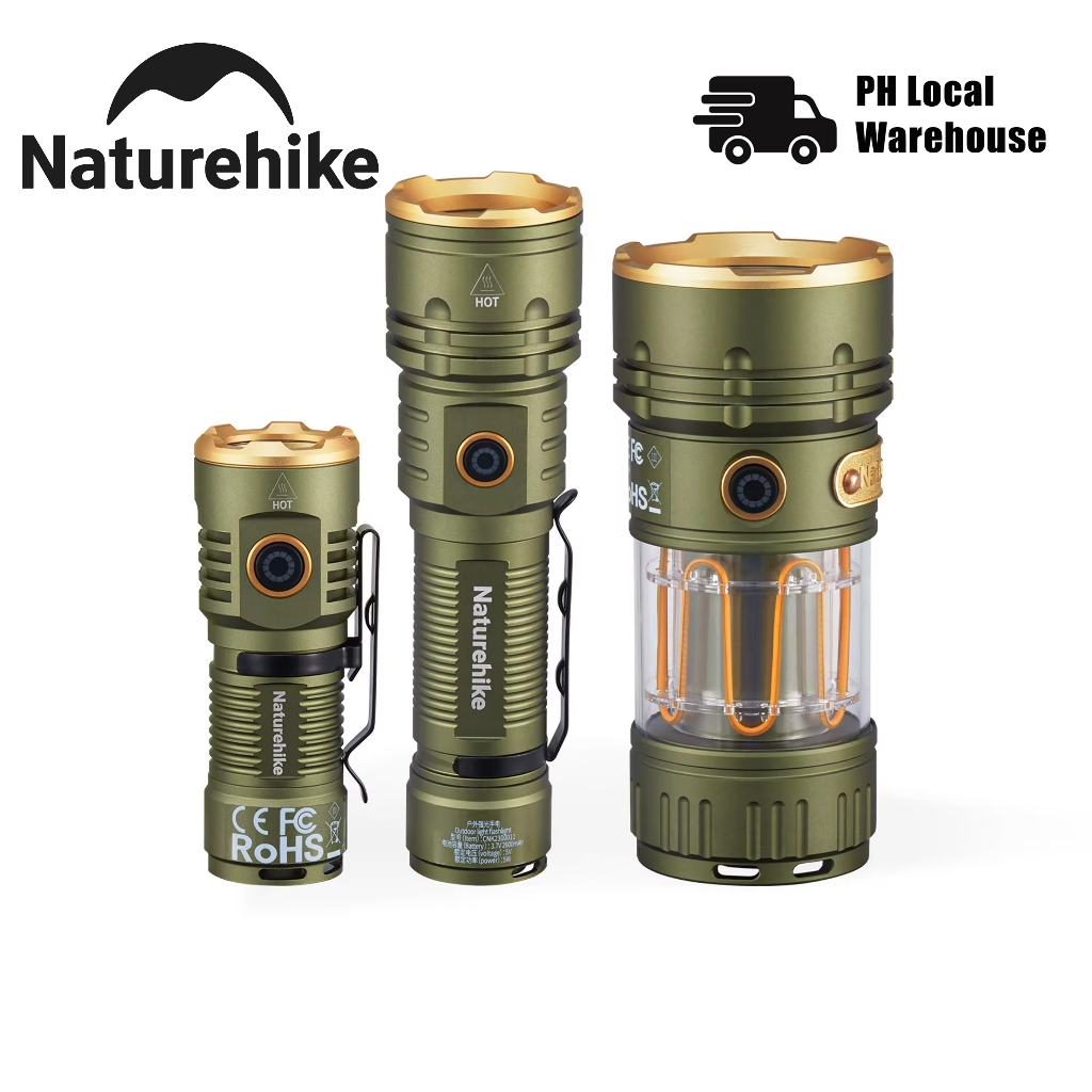Naturehike Portable Rechargeable outdoor camping flashlight Mini Led ...
