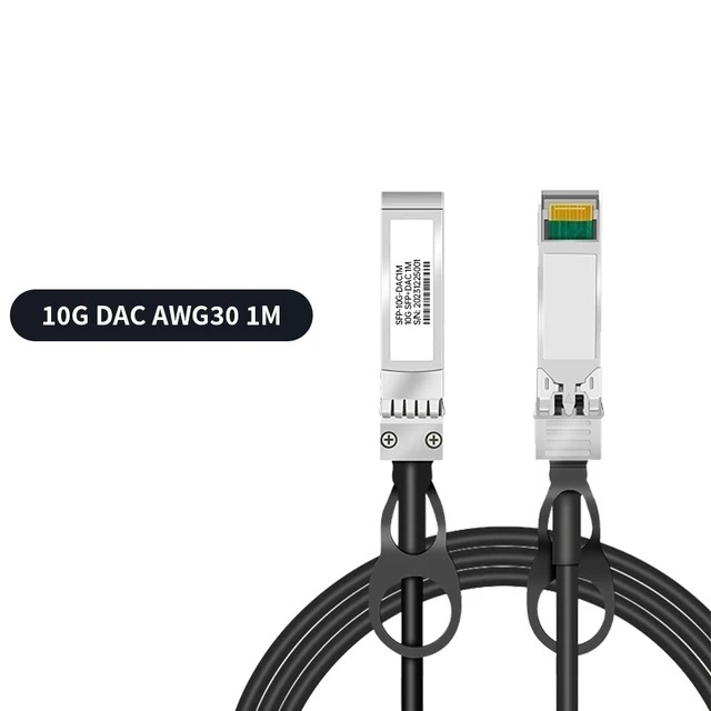 10G SFP+ Direct Attach Passive Copper Cables DAC Cable Direct Attach ...