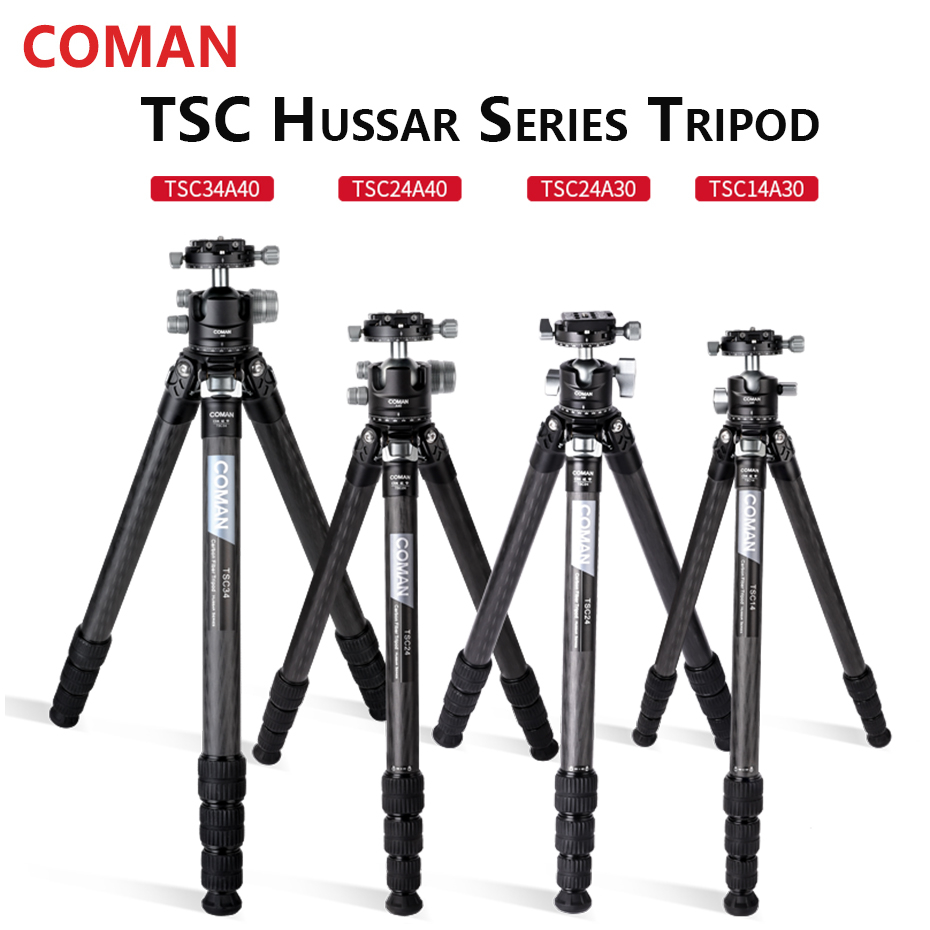 COMAN TSC14A30/TSC24A30/TSC24A40/TSC34A40 tripod without center column ...