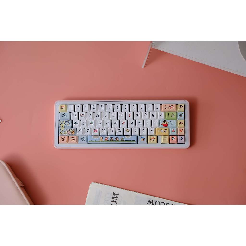 Crayon Shin-chan Keycap 151 Keys PBT Material Cherry Profile DYE-SUB ...