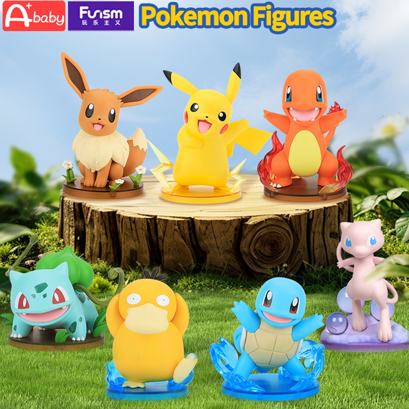 [A+baby] Pokemon Figure (Pikachu/Eevee/Bulbasaur/Charmander/Squirtle ...