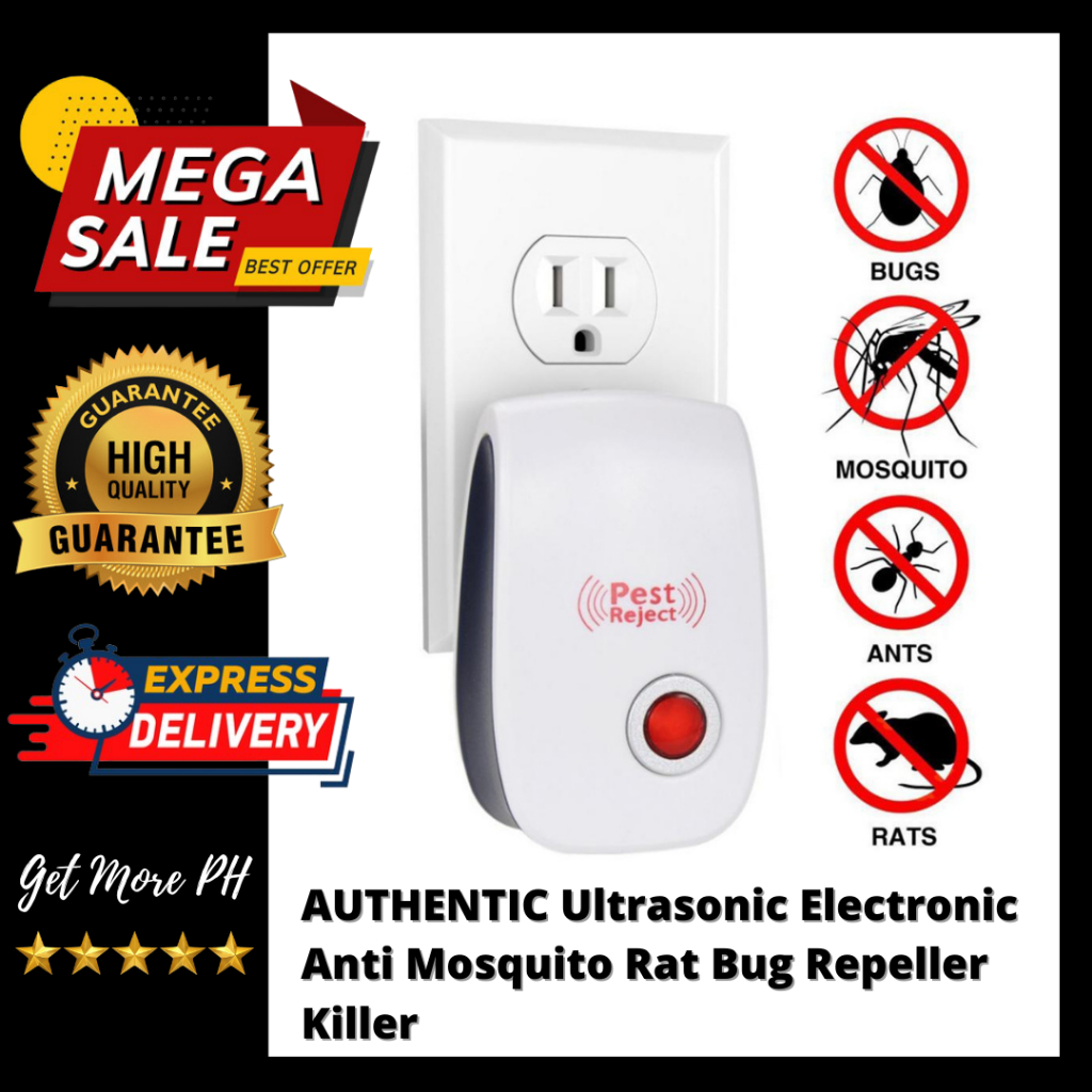 BUY 1 TAKE 1 2024 Newest Ultrasonic Electric Rodent Repeller Pest Control Use Ultrasound To ...
