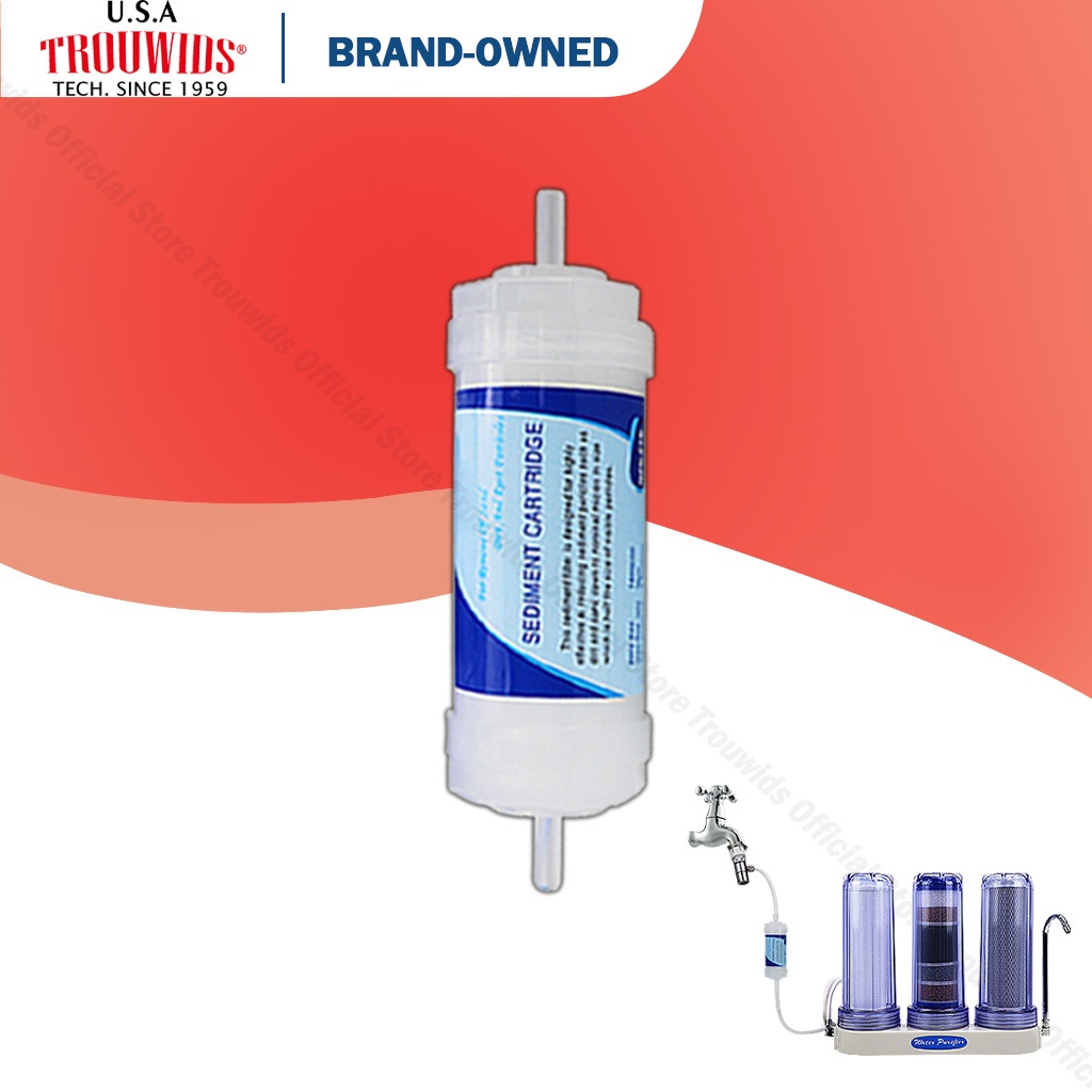 TROUWIDS Water Filter Cartridge Replacement Water Filter Replacement ...