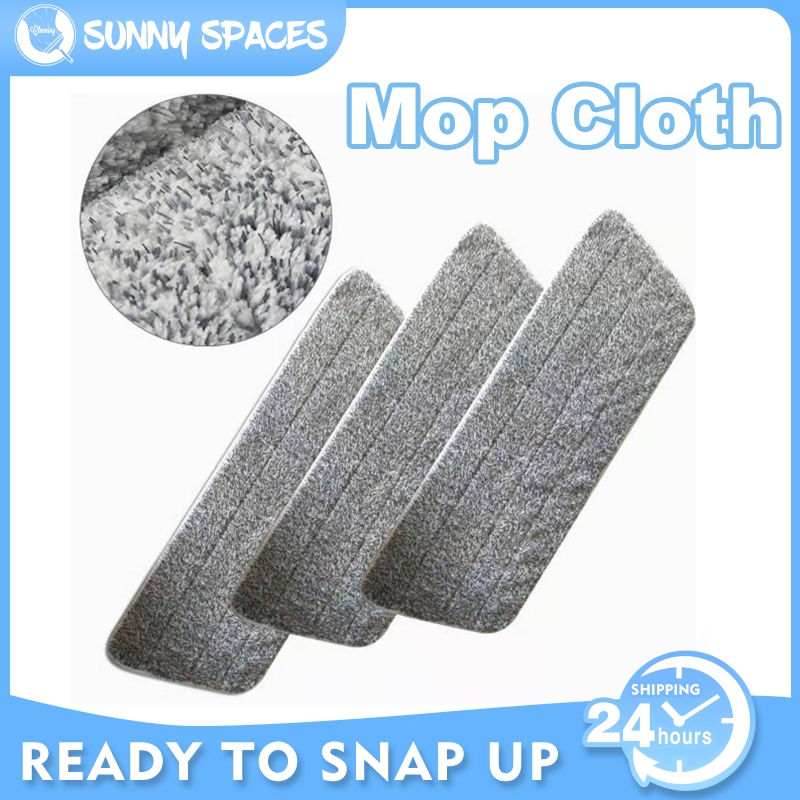 SUNNY SPACES 360° Rotating Spray Mop Cloth Replacement Floor Mop Head ...