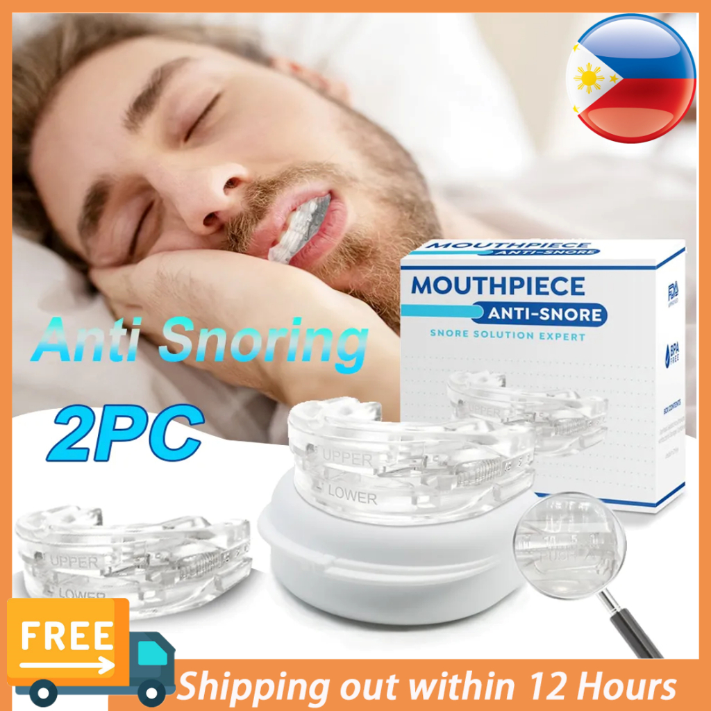 (Local seller) 2Units Anti Snoring Bruxism Mouth Guard Teeth Bruxism ...