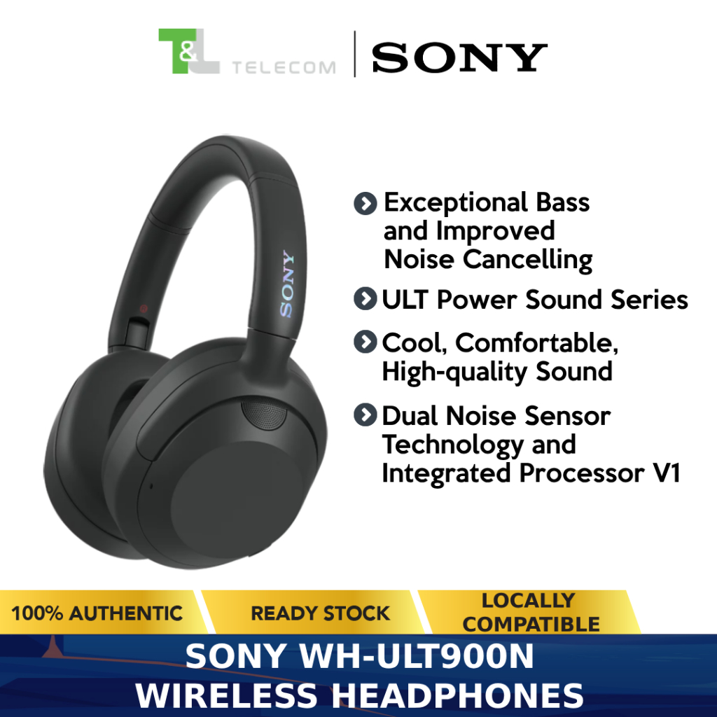 Sony ULT Wear Wireless Headphones WH-ULT900N | Shopee Philippines