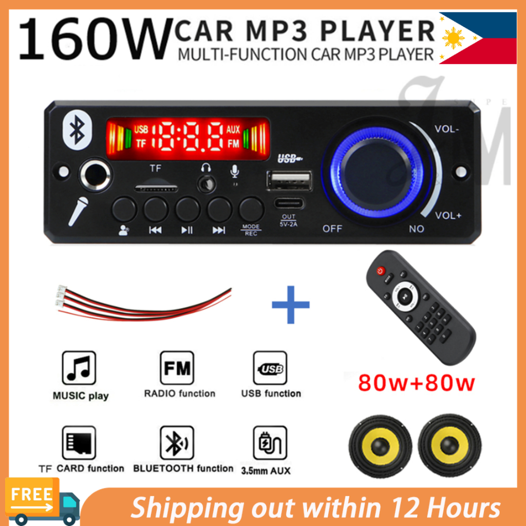 (Local seller) 160W Mini Amplifier With Bluetooth Decoder Board ...