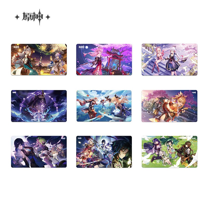 Sunsyea Genshin Impact Official Merch miHoYo Original Mouse Pad Raiden ...