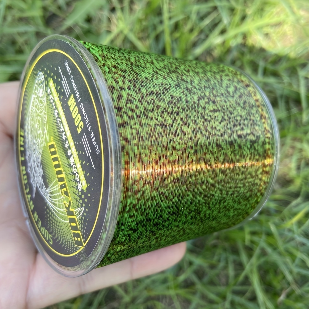 BOKANUO Super Strong Invisible Fishing Line - 547yds/500m, 4LB-34LB/1 ...