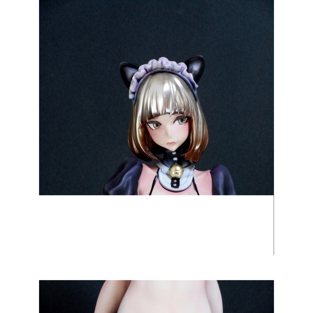 Resin Figure Kit CAT MAID Obstetrician.M Unpainted Garage Resin Kit ...