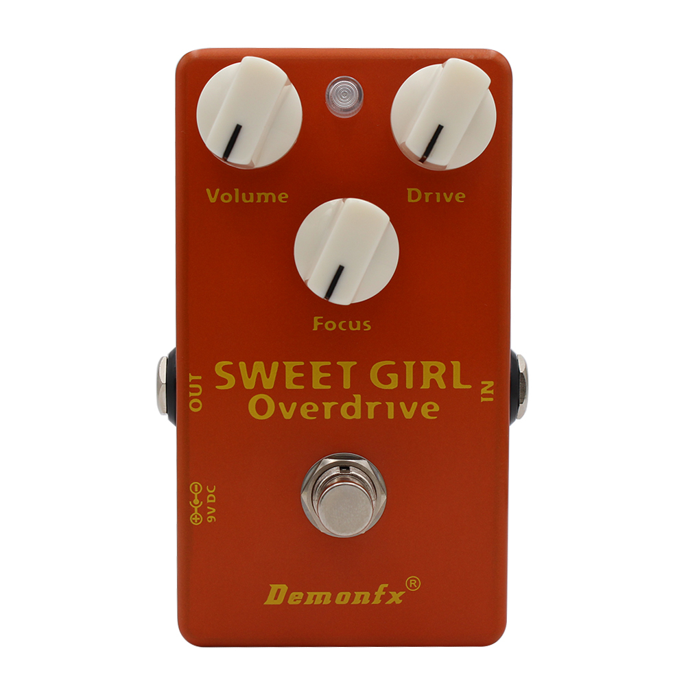 Demonfx New SWEET GIRL Drive Guitar Effect Pedal Overdrive Plugins with ...